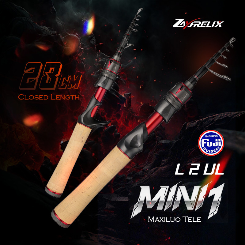 Zayfrelix Maxiluo Mini 1 Fuji-telescopic fishing rod light to ...
