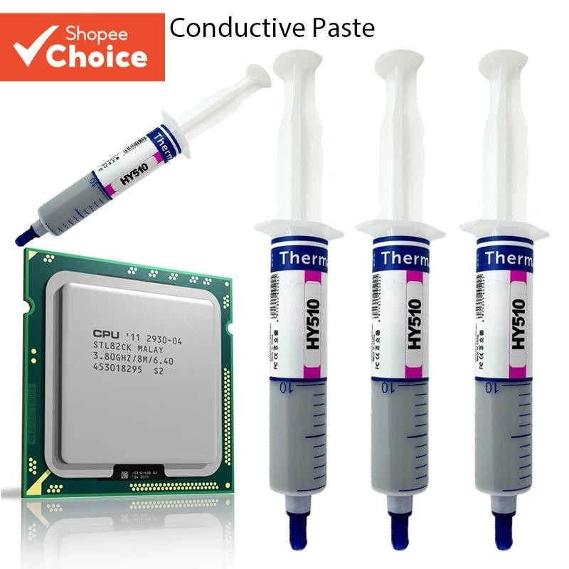 HY510 Thermal Paste GPU Thermal Conductivity Composite Silicone Grease ...
