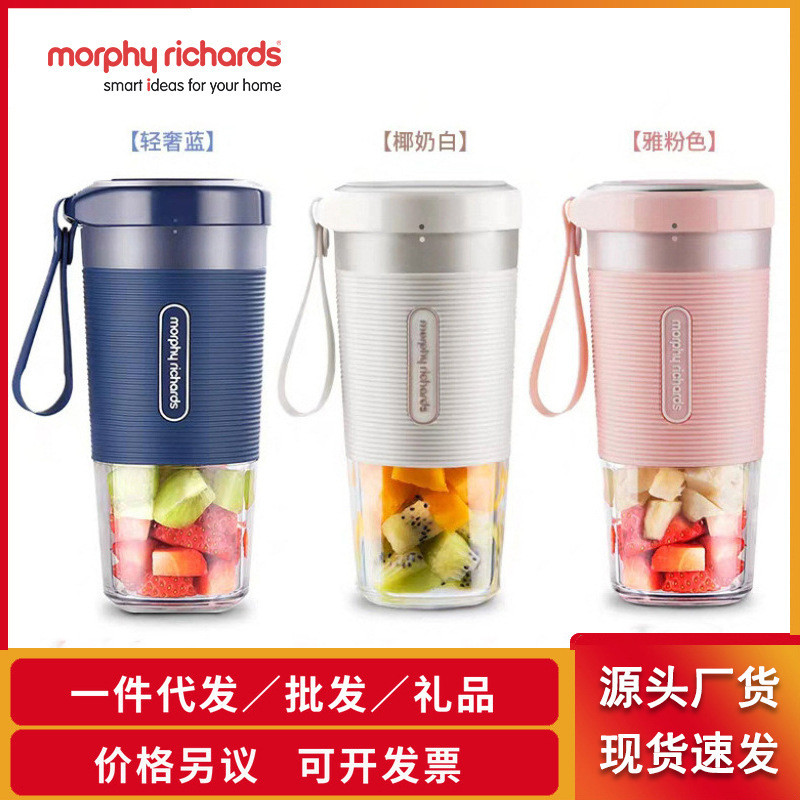 Morphy Richards 403PB1 Portable Blender 300ML Smart Lock protection 750ML 2 Speed Setting 403035 ...