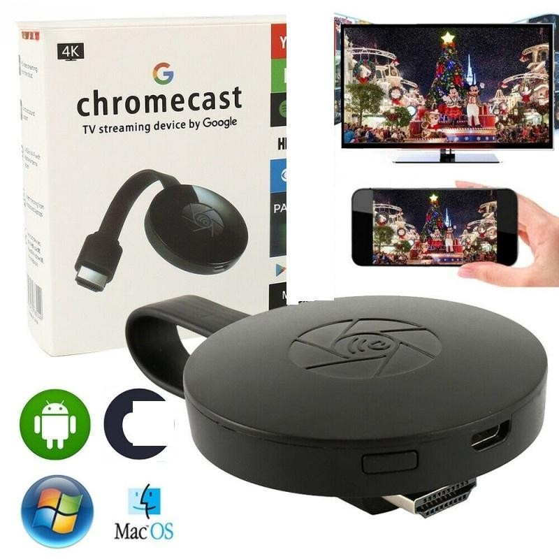 4K Wireless HDMI Dongle Google Chrome Cast AnyCast WeCast / HDMI Wifi ...