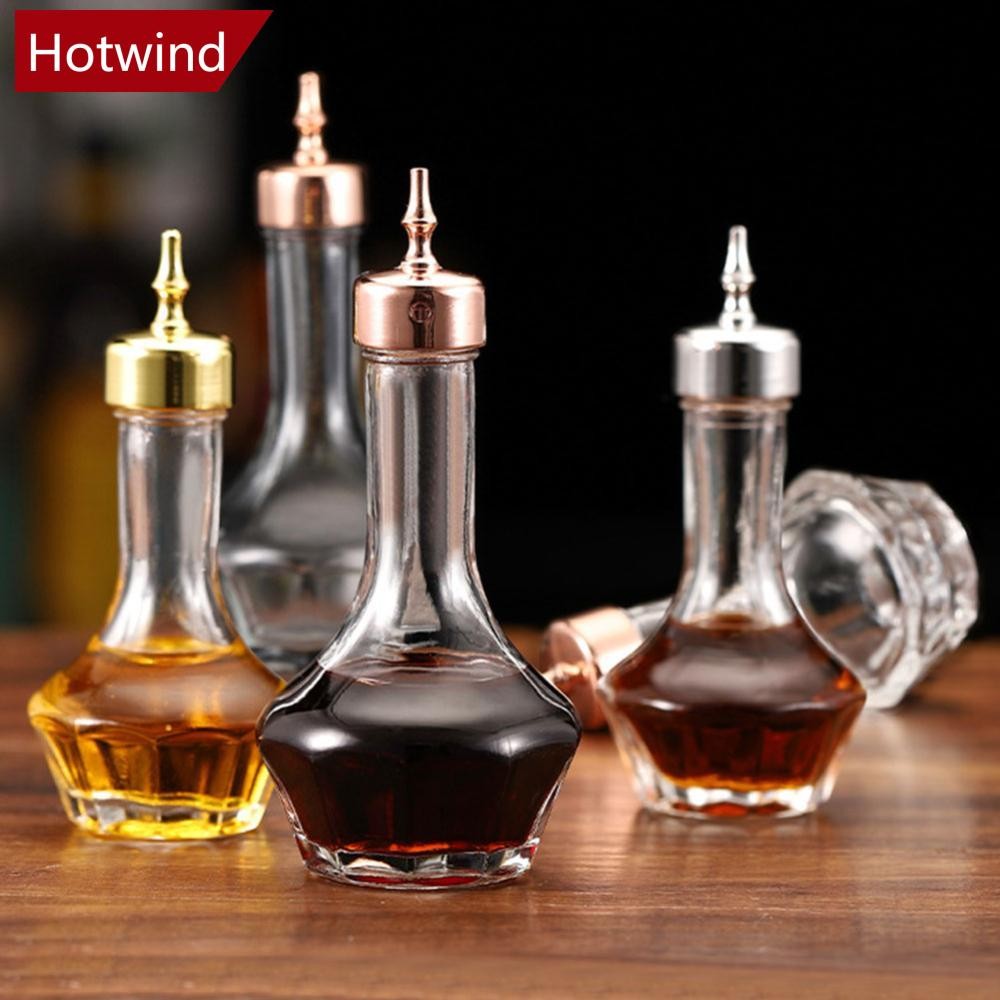 HOTWIND Cocktail Bitters Bottles With Stainless Steel Cap Vintage ...