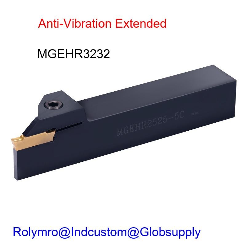 AVL MGEHR3232 Anti-Vibration Extended CNC Cutting Tool Holder External ...
