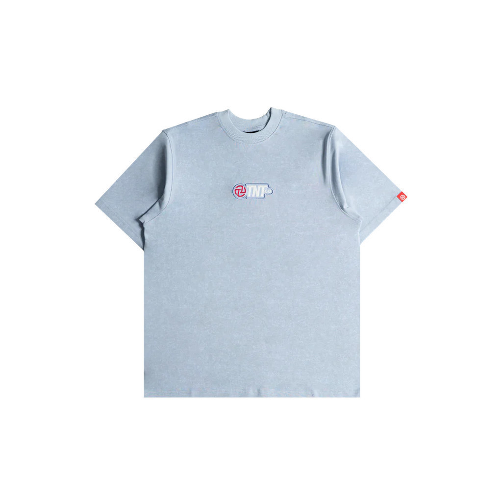 TNTCO ACID WASHED LOGO TEE (LIGHT BLUE) | Shopee Malaysia