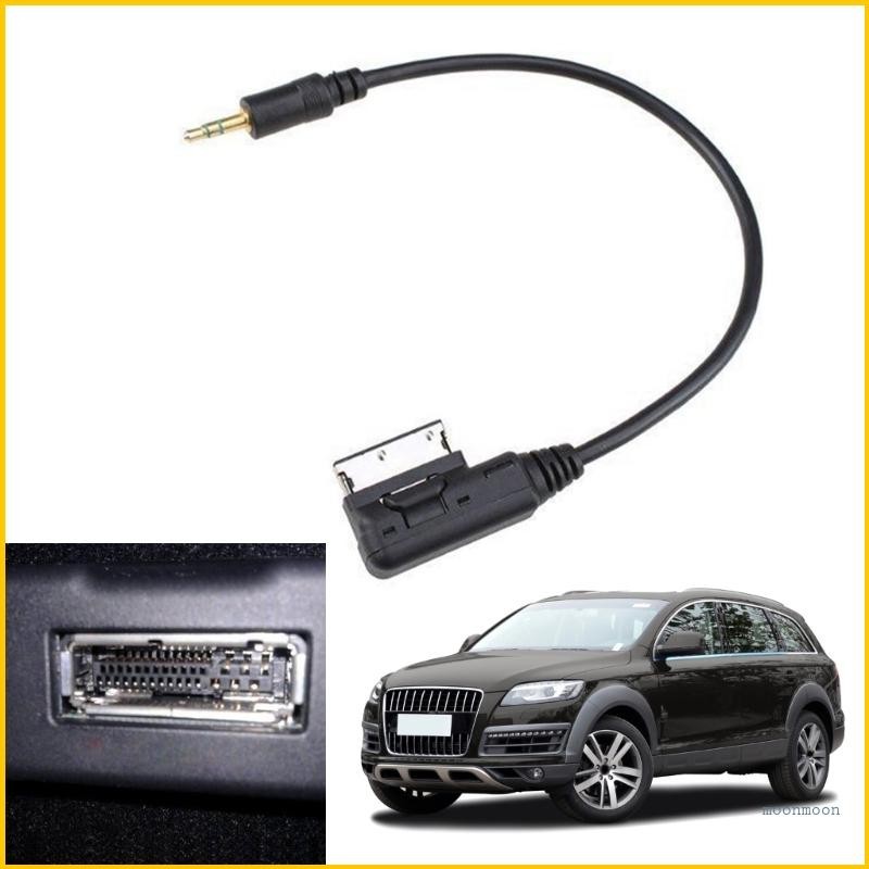 MOOMMY Car Stereo 3 5mm Male AMI to AUX Adapter Cable | Shopee Malaysia