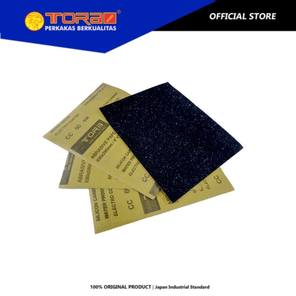 Tora Sandpaper Duco Sheet Standard Grit 800 - Abrasive Paper Grade B ...