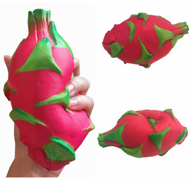 14cm Kawaii Soft Squishy Dragon Fruit Pitaya Slow Rising Toy Random ...
