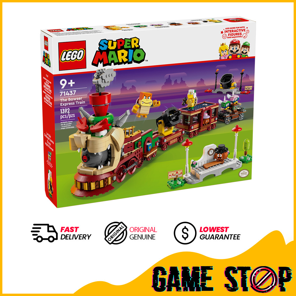 LEGO 71437 Super Mario The Bowser Express Train | Shopee Malaysia