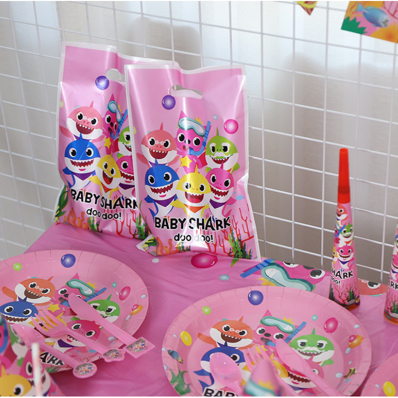 10pcs Cute Cartoon Gift Bags Birthday Party Decoration Goody Biscuit ...