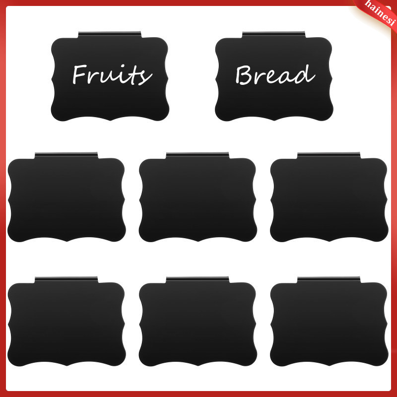 Storage Bin Label Price Tag Holder Chalkboard Basket Clips Mini Sign ...