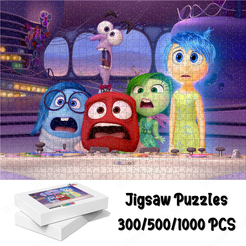 Inside Out Series Characters Puzzles for Adults Funny Cartoon Walt ...