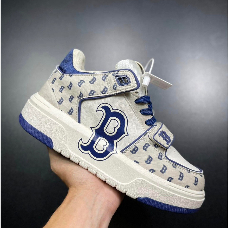 Kasut sukan berkualiti tinggi MLB chunky liner mid basic New York ...