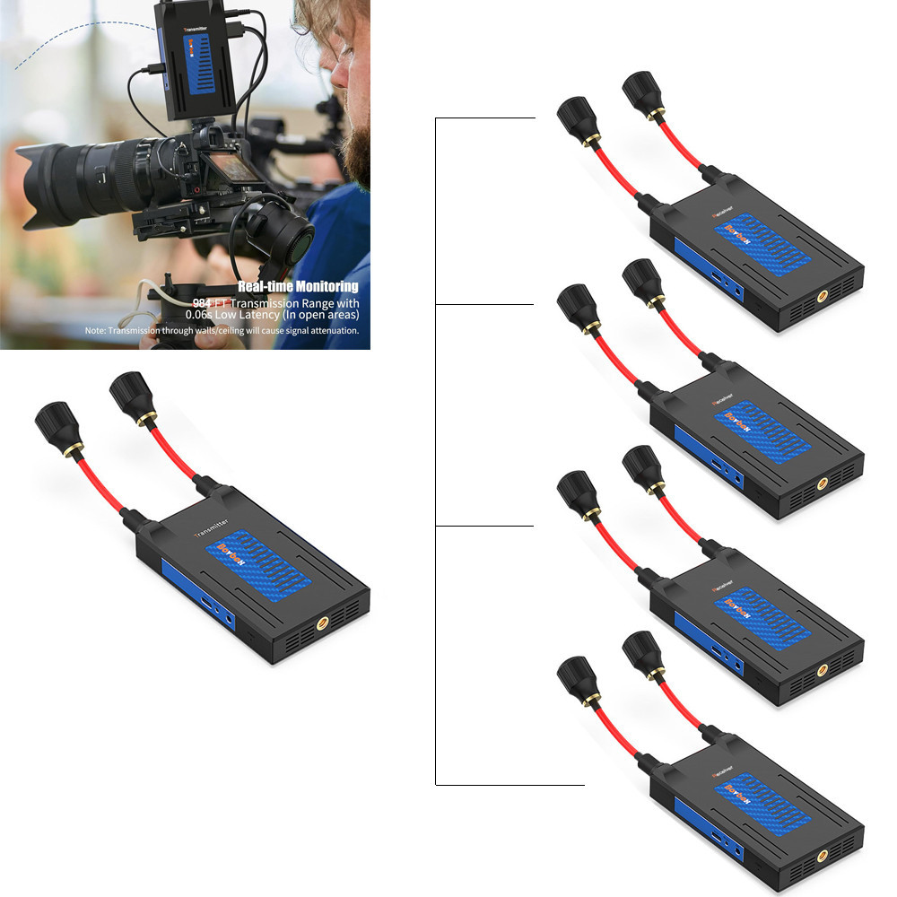 300m Wireless Transmission Video Transmitter and Receiver HDMI Extender ...