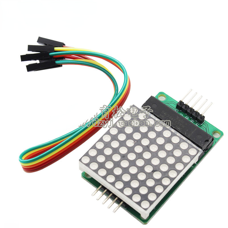 Display Module Max7219 Dot Matrix Module Control Module Mcu Module 