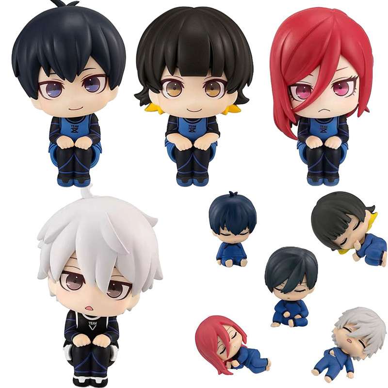 Look UP BLUE LOCK Figure Nagi Seishiro Chigiri Hyoma Q version doll ...