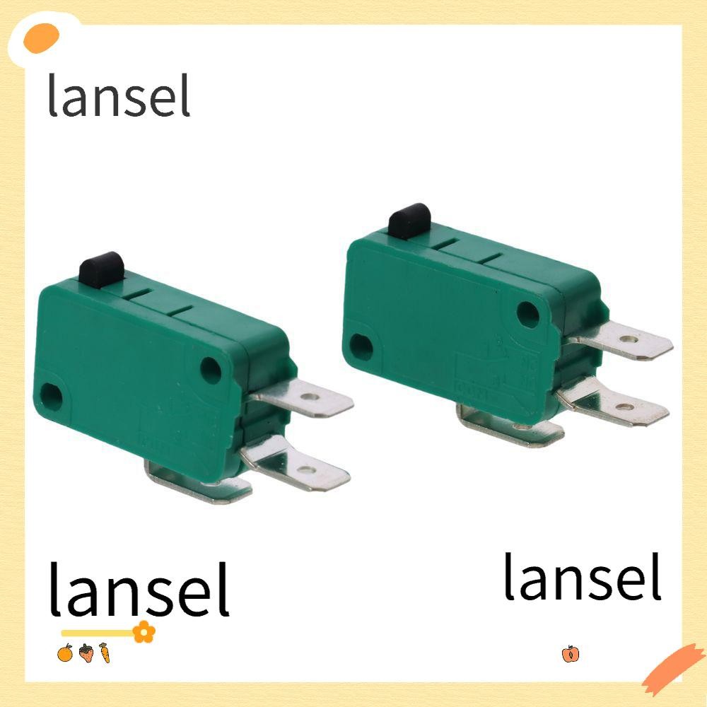 LA 2pcs Micro Switch, SPDT NO NC Green Micro Limit Switches, Durable ...