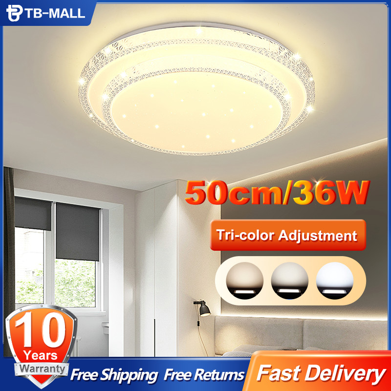 LED Ceiling Light High-brightness Living Room Ceiling Light White Light ...