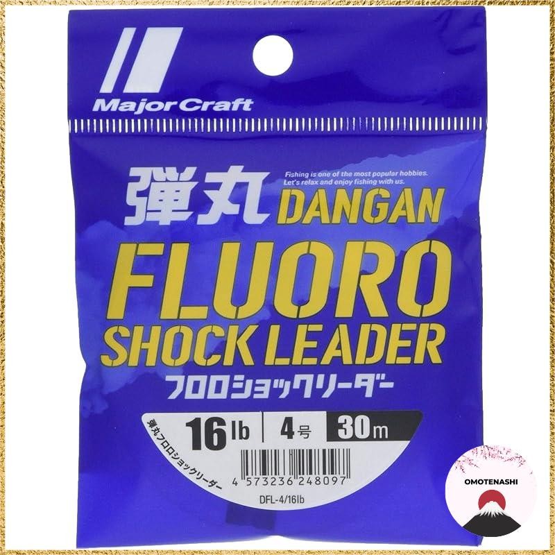 Major Craft Line Bullet Fluorocarbon Shock Leader DFL-4/16lb 4.0号 (16lb) 30m Major Craft Line ...