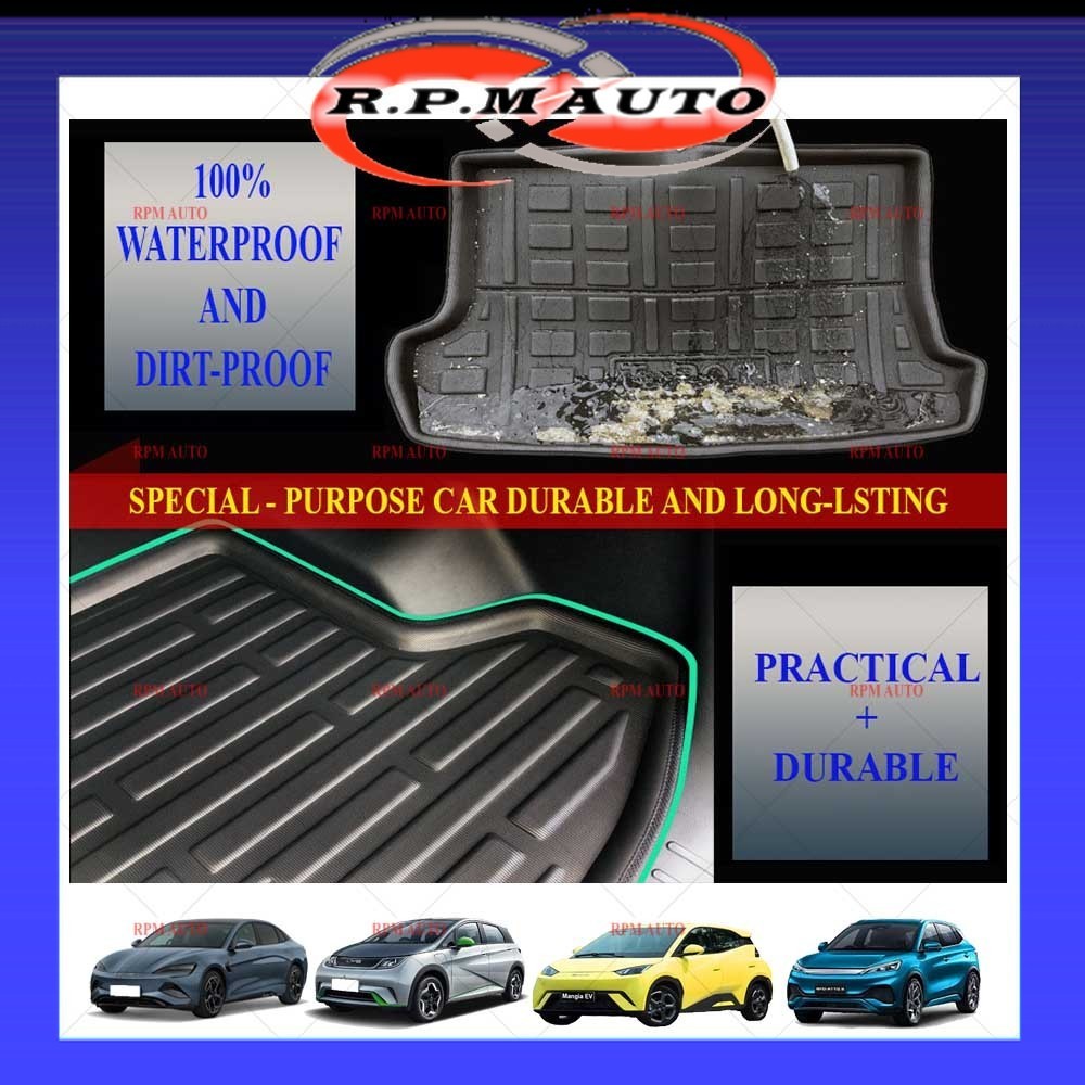 BYD SEAL STOCK-READY OEM Kereta BYD DOLPHIN Custom Fit Car Rear Boot ...