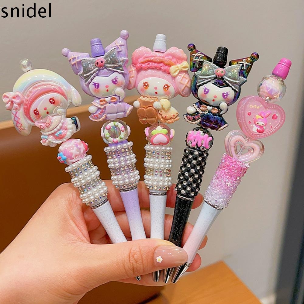 SNIDEL 2pcs /set Kuromi Writing Gel Pen, Cartoon Shiny Melody Ball ...