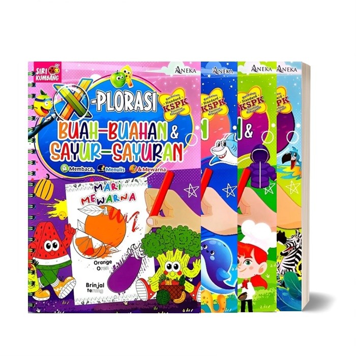 BUKU PRA/ TADIKA/ TABIKA: Aneka X-Plorasi Siri Kumbang - KSPK Membaca ...