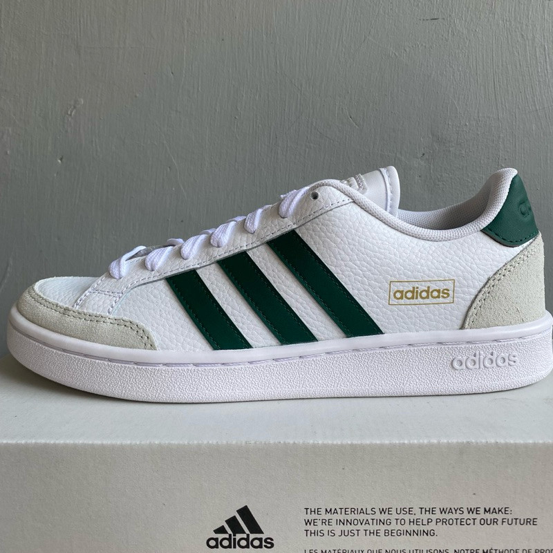 Original Adidas Tennis Grand Court SE Shoes Men FW6688 | Shopee Malaysia