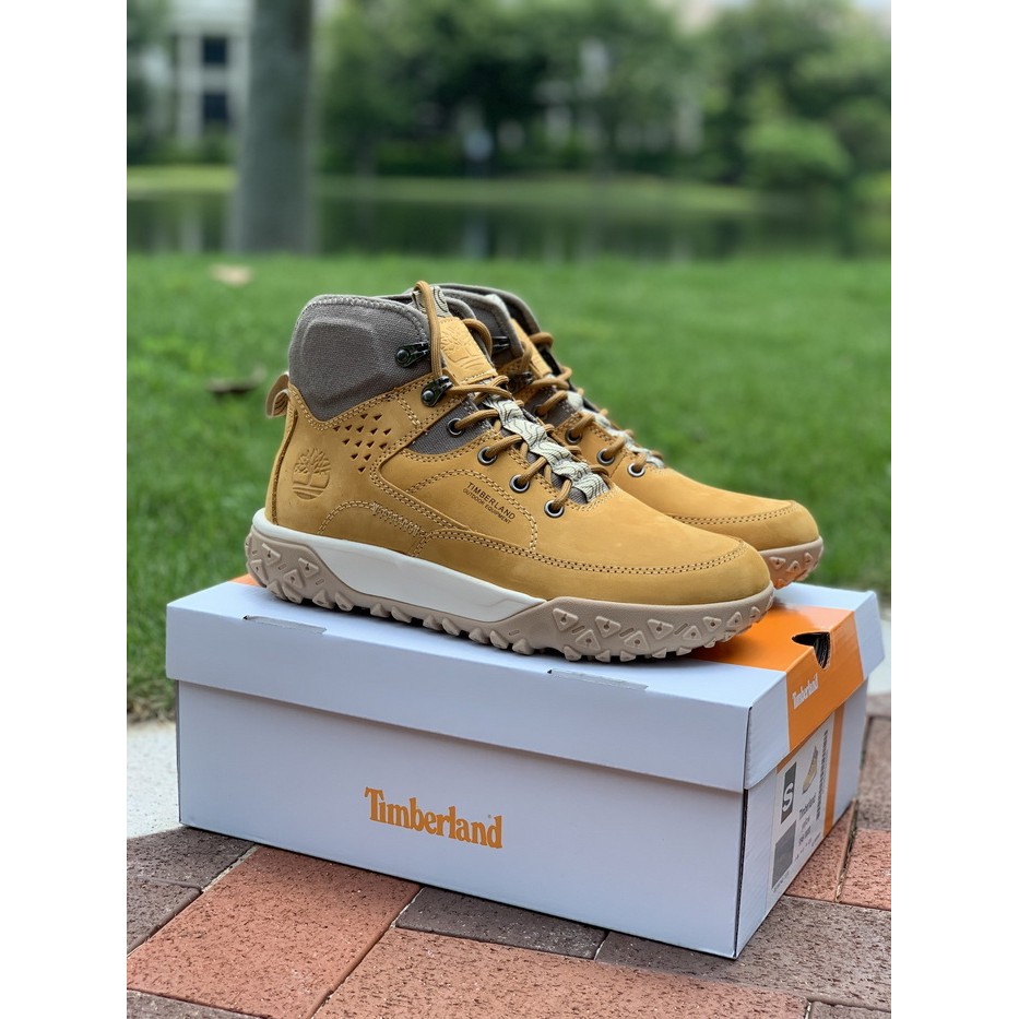 Original Timberland Men FOOTWEAR Work Genuine Leather Boot Shoes wad97 ...