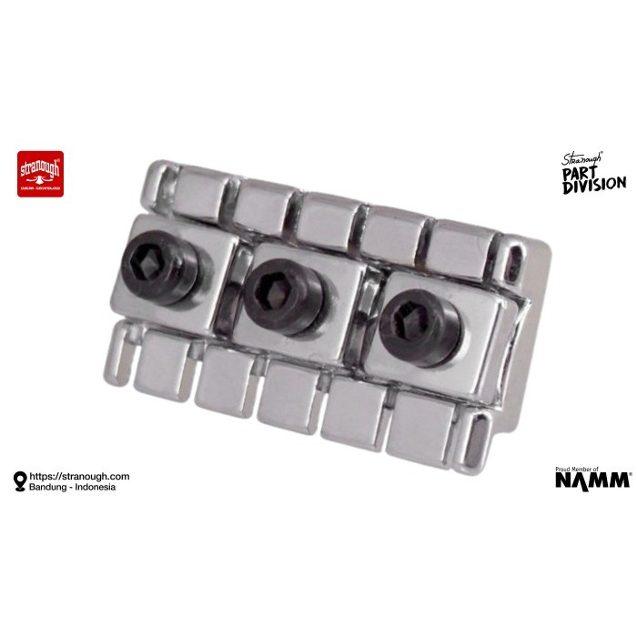 Headless Guitar Locking Nut 6 Strings (Chrome) | Shopee Malaysia