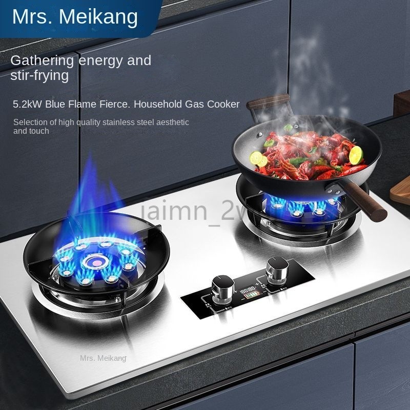 🔥Ready Stock🔥304 Stainless Steel Build-in / Tabletop 9 Lotus Flame ...