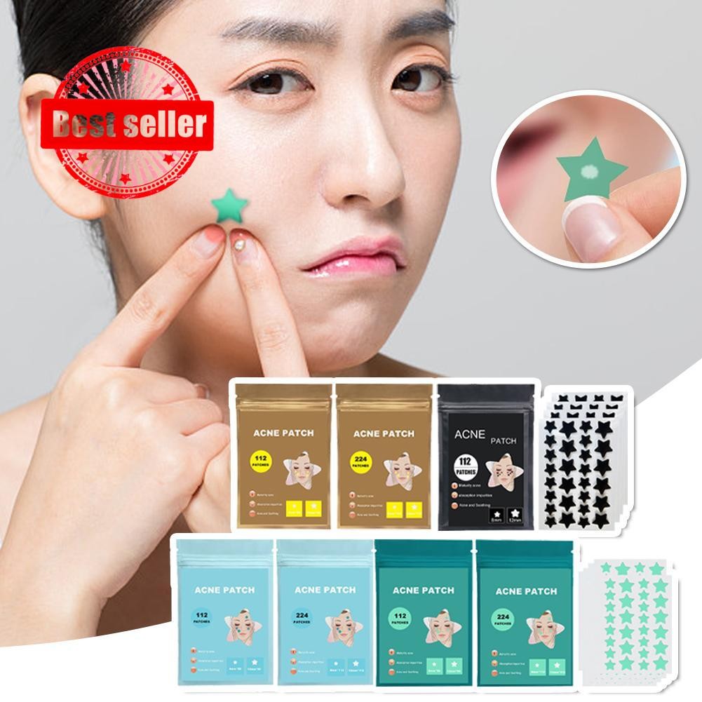 Acne Care Patch Hydrocolloid Star Covering Patches Acne F7e7 | Shopee ...