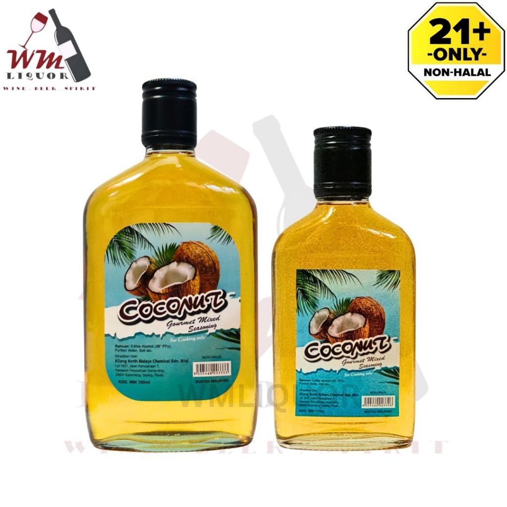 Coconut Whisky (Medium/Small) Compounded in Malaysia (350ml/170ml ...