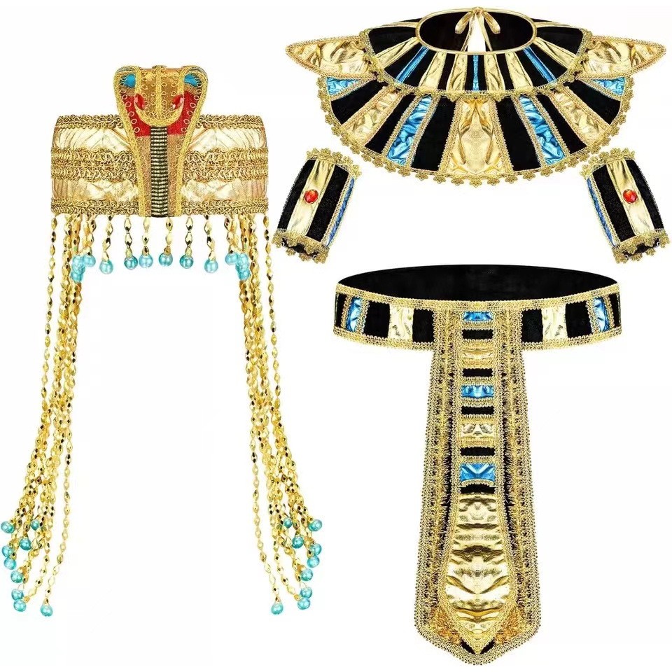 Pharaoh Egyptian Indian Carnival Festival Clothes Snake Head Mask ...