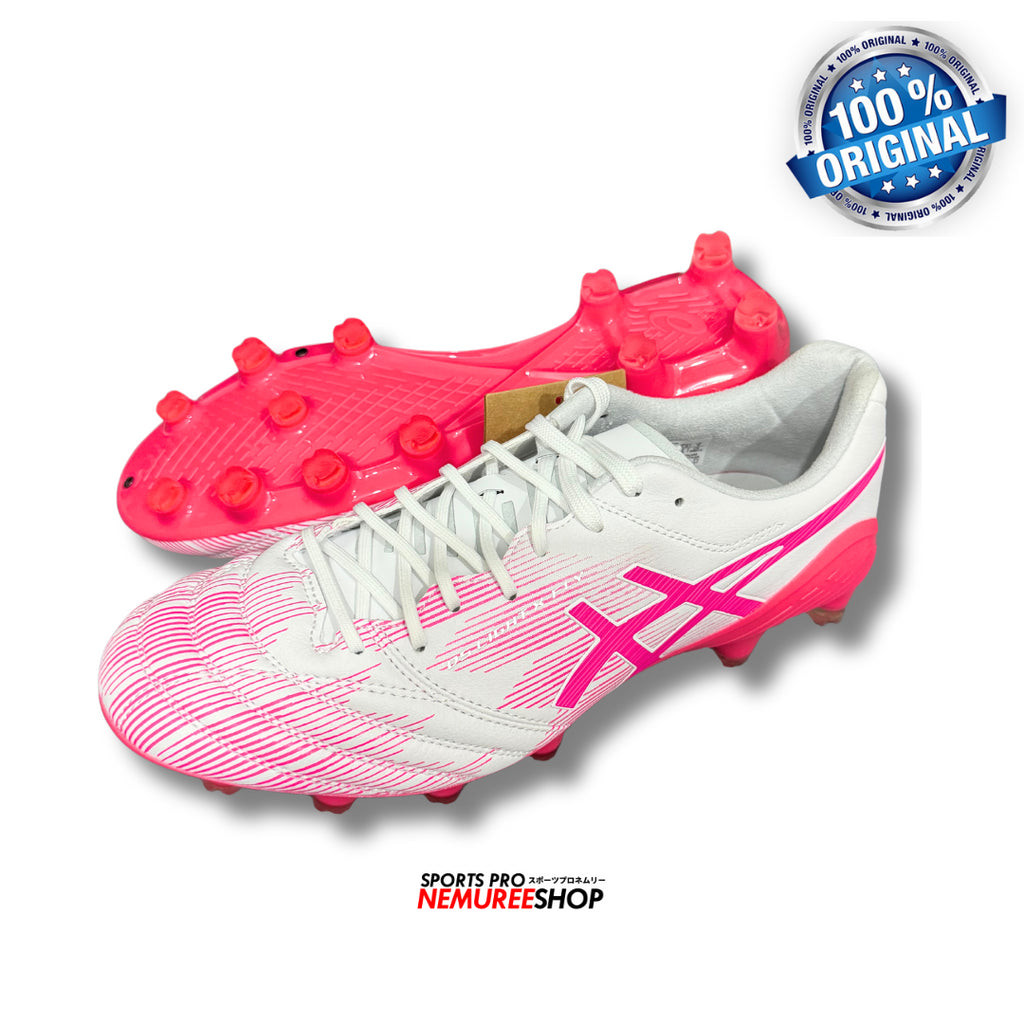 ASICS Football Shoes DS LIGHT X-FLY 5 LIMITED (WHITE/PINK GLO) | Shopee ...