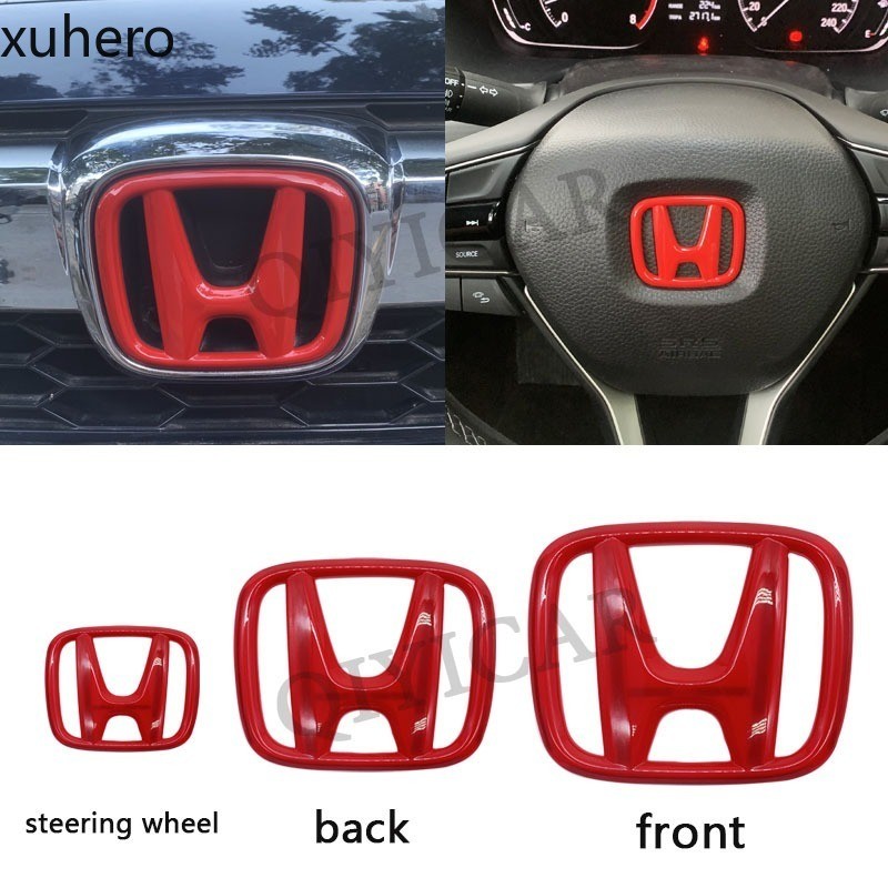 Honda Jazz / City / HRV / Civic Type R / red H Logo / Emblem ( Front ...