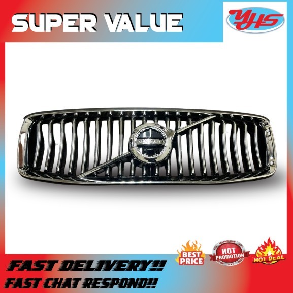 NEW CAR OUT VOLVO XC90 T8 NEW FACELIFE 2015-2022 FRONT GRILLE | Shopee ...