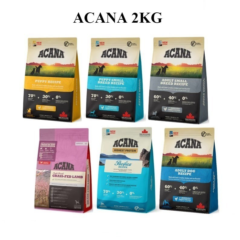 Acana Dog Food 2kg - (Puppy & Junior, Grass-Fed Lamb, Pacifica) | Shopee Malaysia