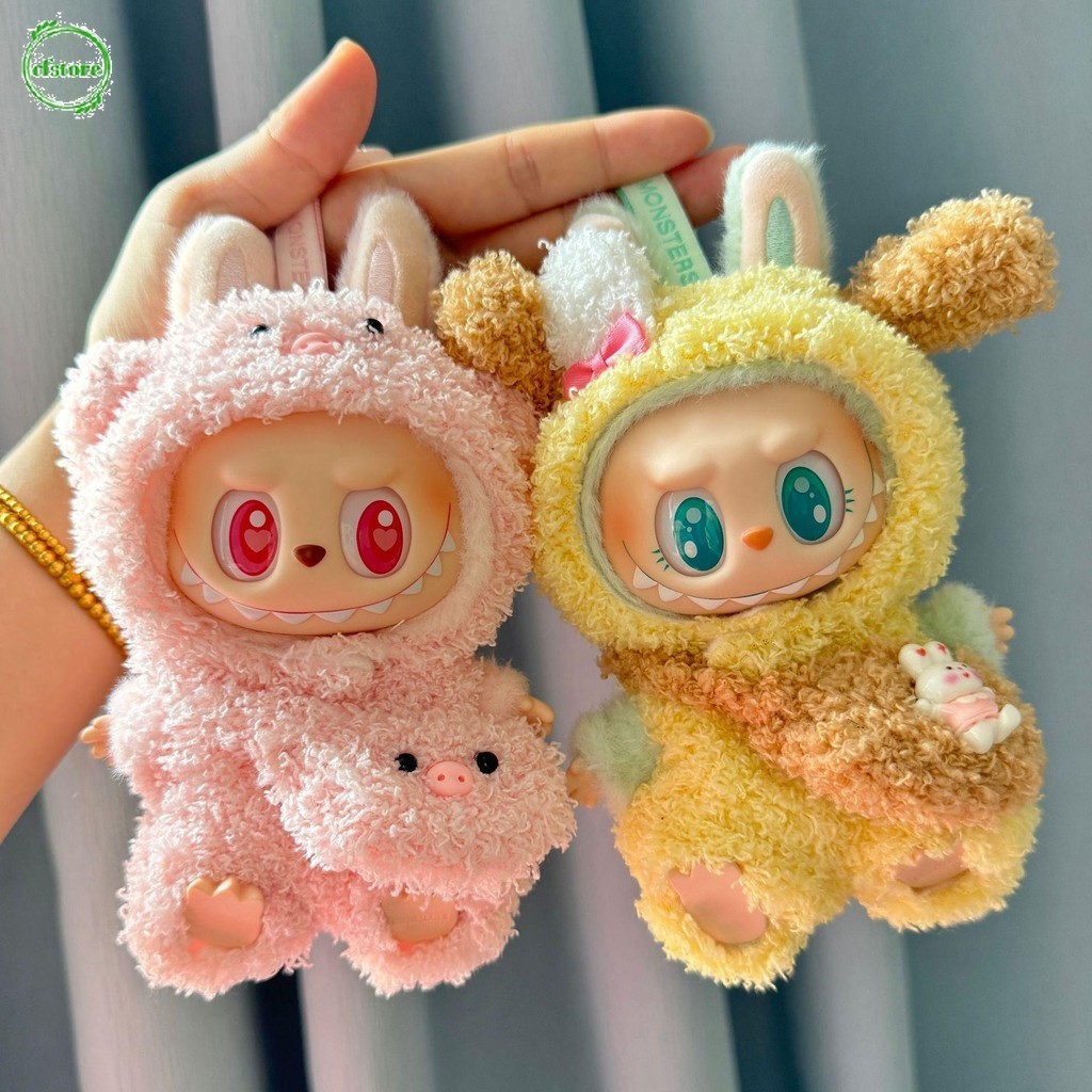 Mini Plush Doll'S Clothes Outfit Accessories For Labubu V1 V2 Idol ...