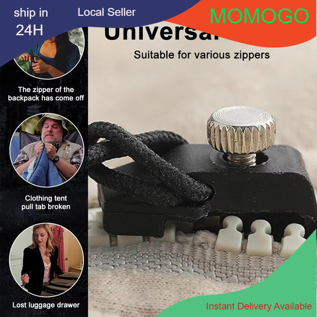 Removable Zipper Head for Bag and Clothing Zipper Puller Replacement ...