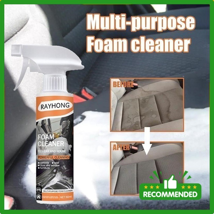 Pembersih Kerusi Kereta Berkesan Cuci Sofa Kotor Sabun Multi-purpose Foam Cleaner Anti-aging ...
