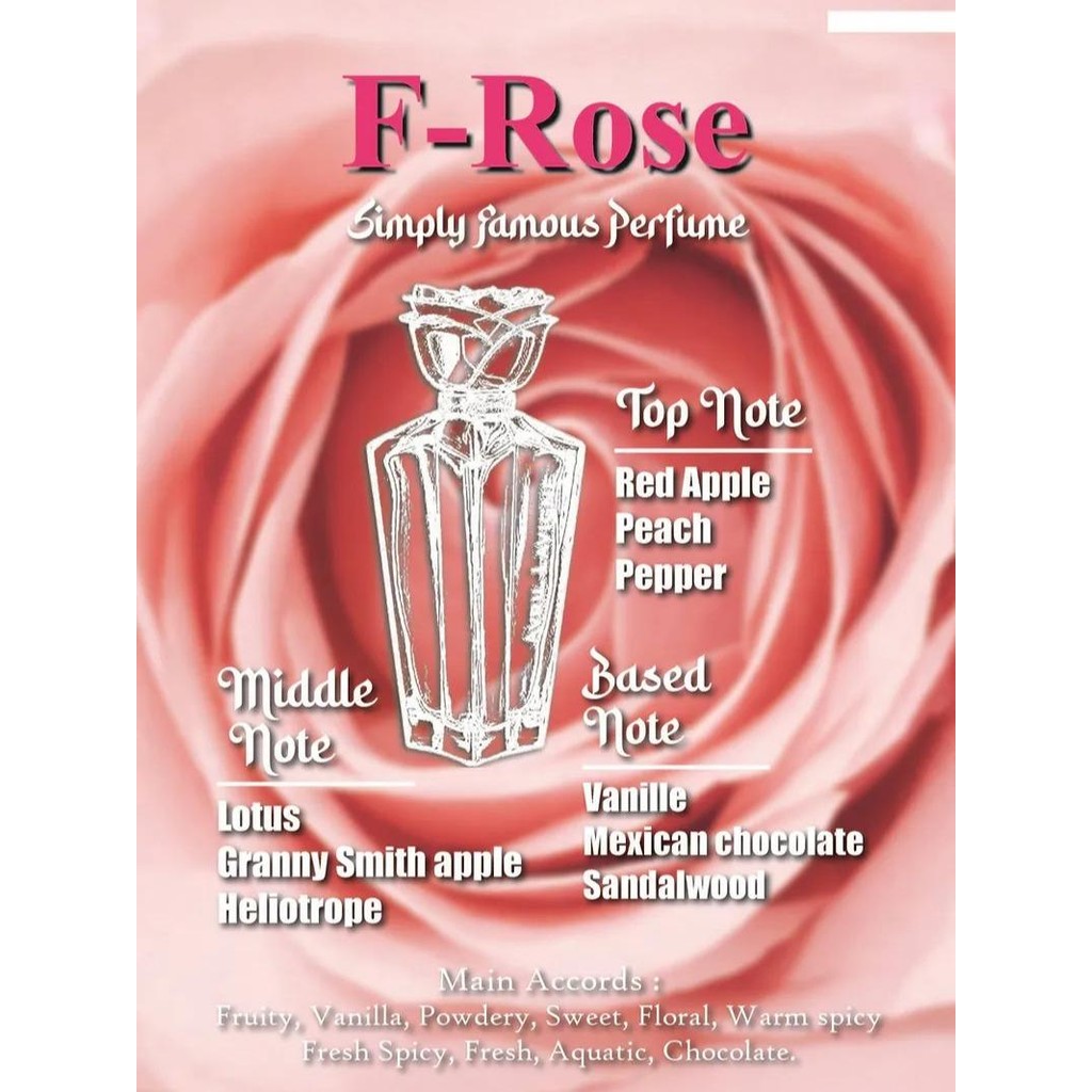 FORBIDDEN ROSE SIMPLY FAMOUS PERFUME FOR WOMAN GIFT SET FOR HER ( EAU ...