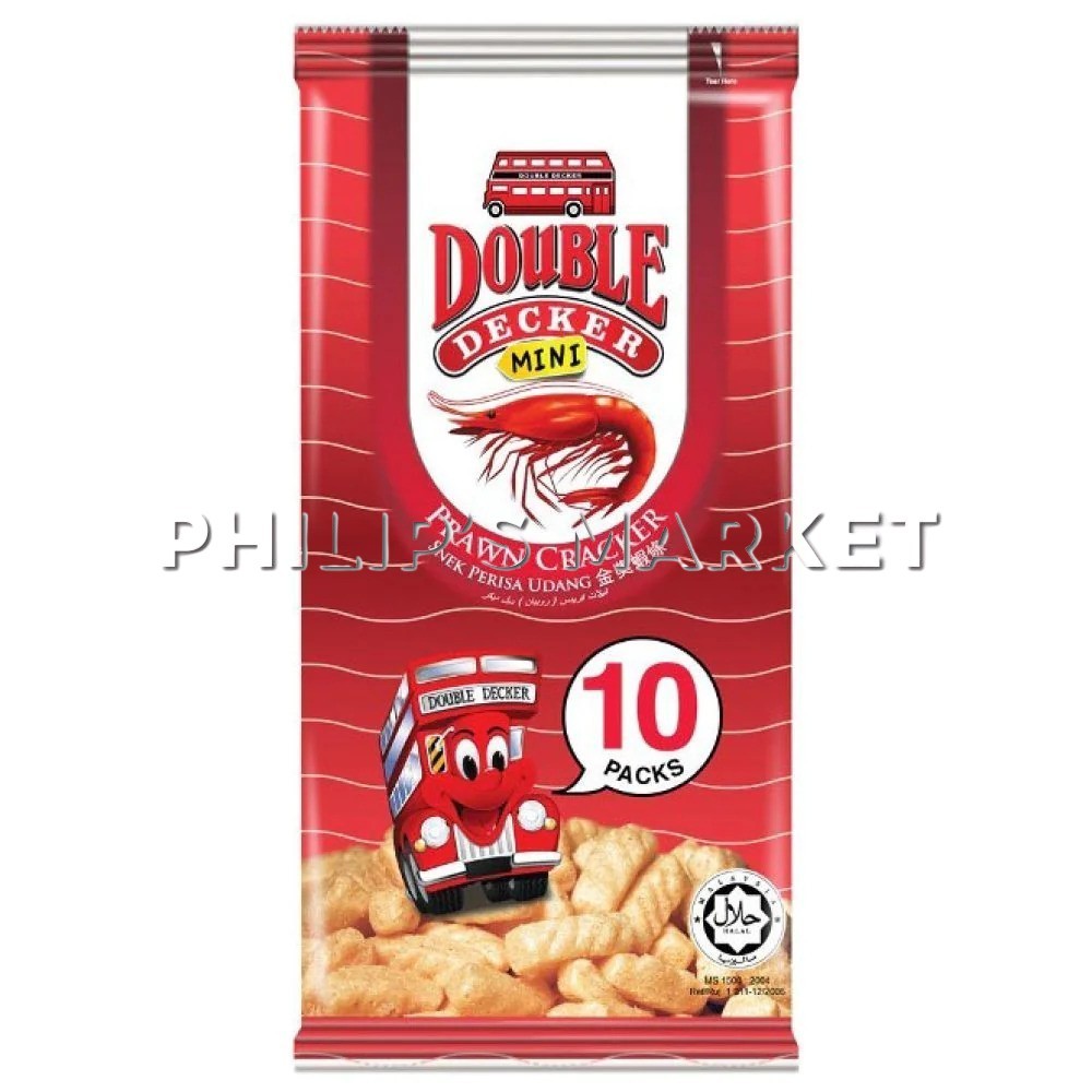 Double Decker Mini Prawn Cracker (10 x 15g) | Shopee Malaysia