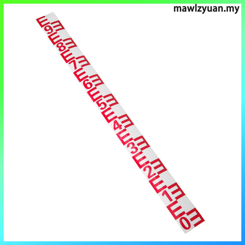 Water Level Gauge Sign Indicator Electronic Sensor Sticker for Pool ...