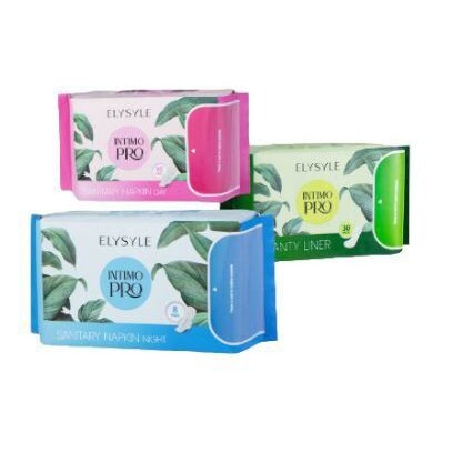 ELKN Intimo sanitary/ Intimo PRO Sanitary Napkin Night Use/ Day Use ...