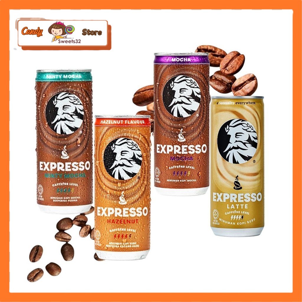 [ 1 Tin ] (240ml /250ml) ZUS Expresso Coffizz ( Latte / Mocha ...
