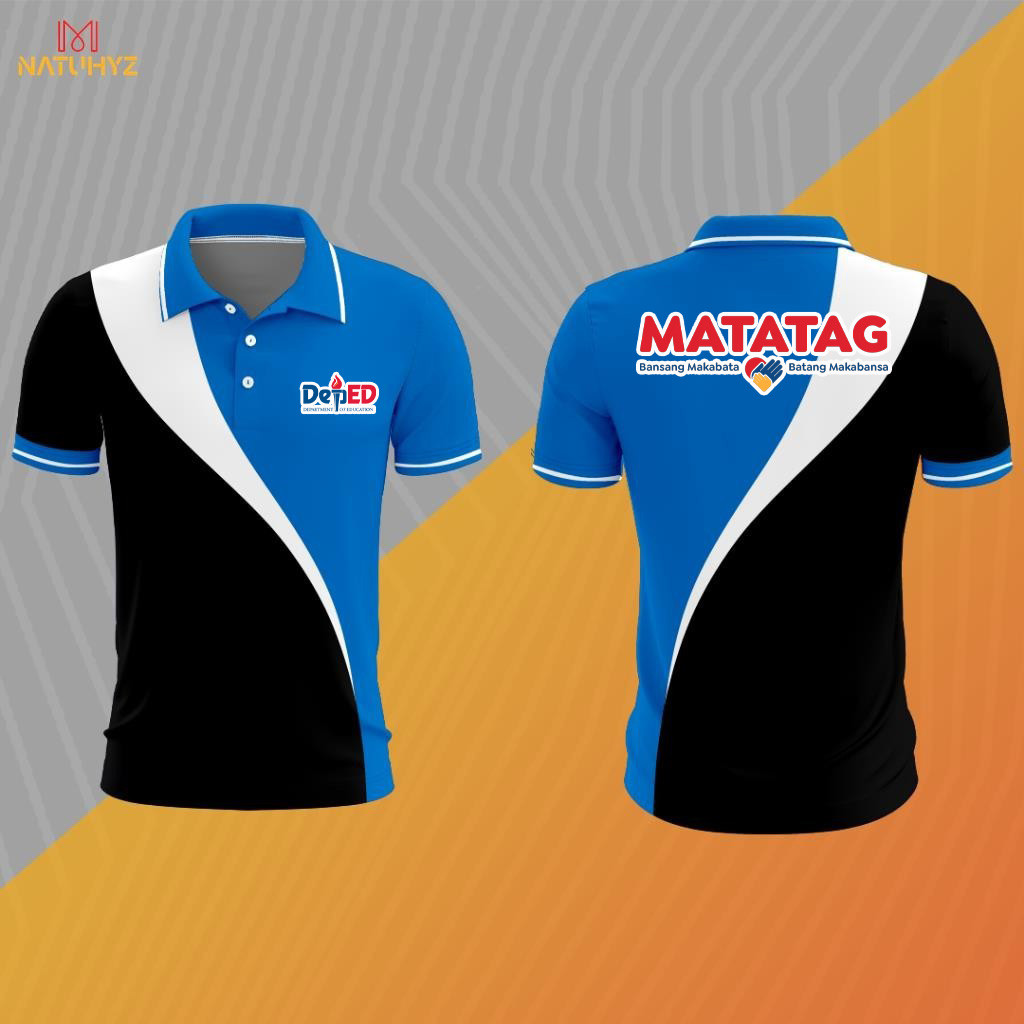 DEPED MATATAG POLO UNIFORM FULL SUBLIMATION POLO-Shirt FOR Men AND ...