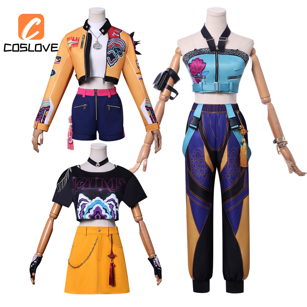 Anime K-POP Demon Hunters Women's Normal Style Cosplay Costume | Shopee ...