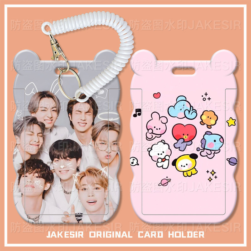 Limited Time BTS Student Slide Card Holder Meal Card Bus Card ID ...