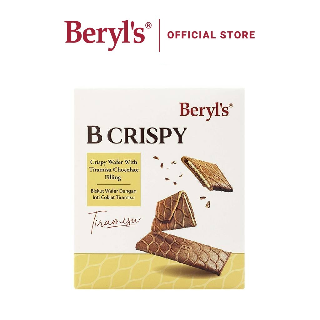 Beryl's Biskut Wafer Dengan Inti Coklat Tiramisu | Beryl's B Crispy ...