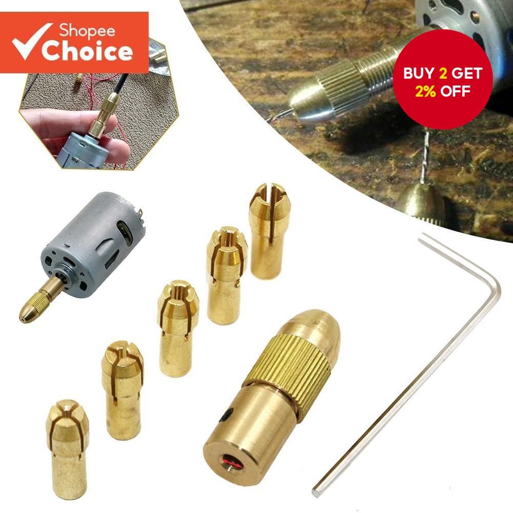 7PCS 2.35mm/3.17mm Small Electric Drill Bit Collet Micro Twist Drill ...