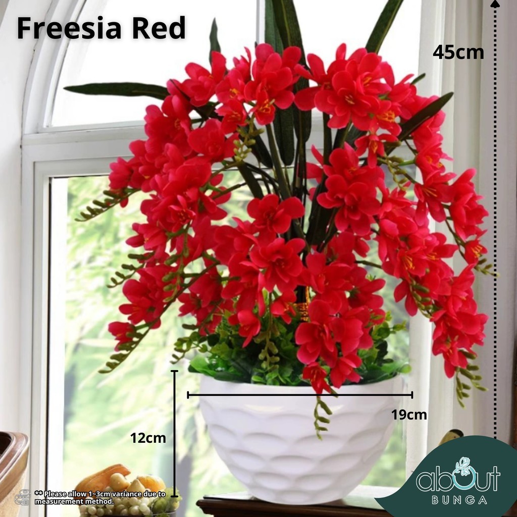 Bunga Hiasan Tiruan Bonsai Decor Plastik For Living Room Artificial ...