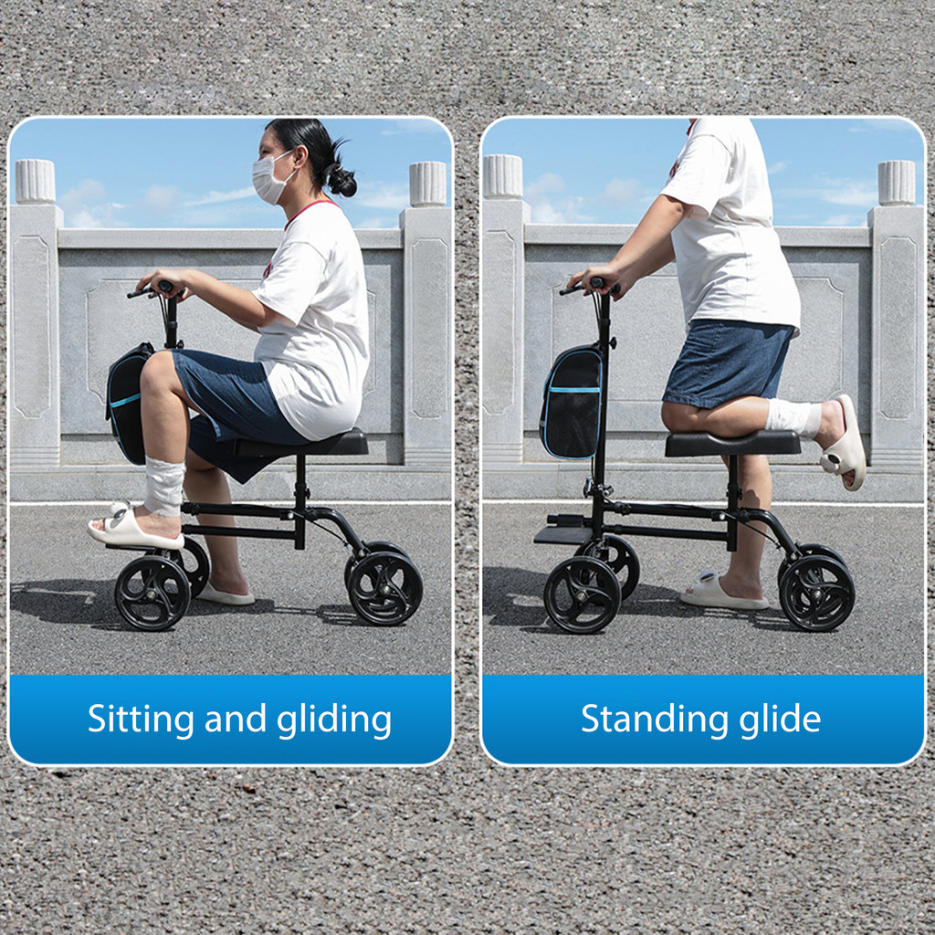 2Days⭐Malaysia+COD⭐ One-legged Ultra-light Sliding Bicycle Walker for ...